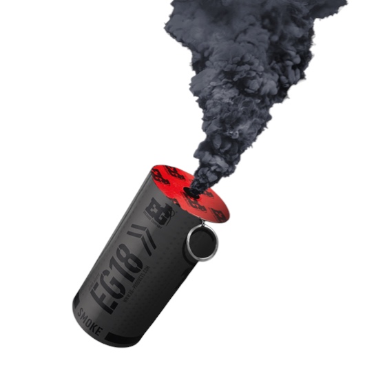 Enola Gaye EG18 Wire Pull® Smoke Grenade (Black) - NEO®
