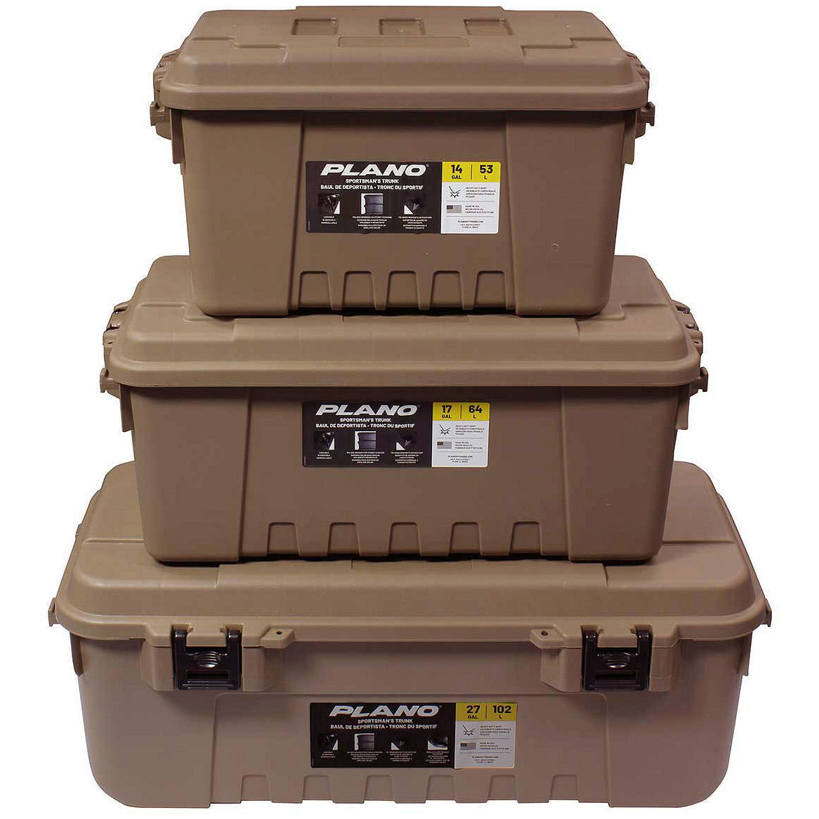 Plano® Sportsman Trunk LARGE 102L (Desert Tan) - NEO®