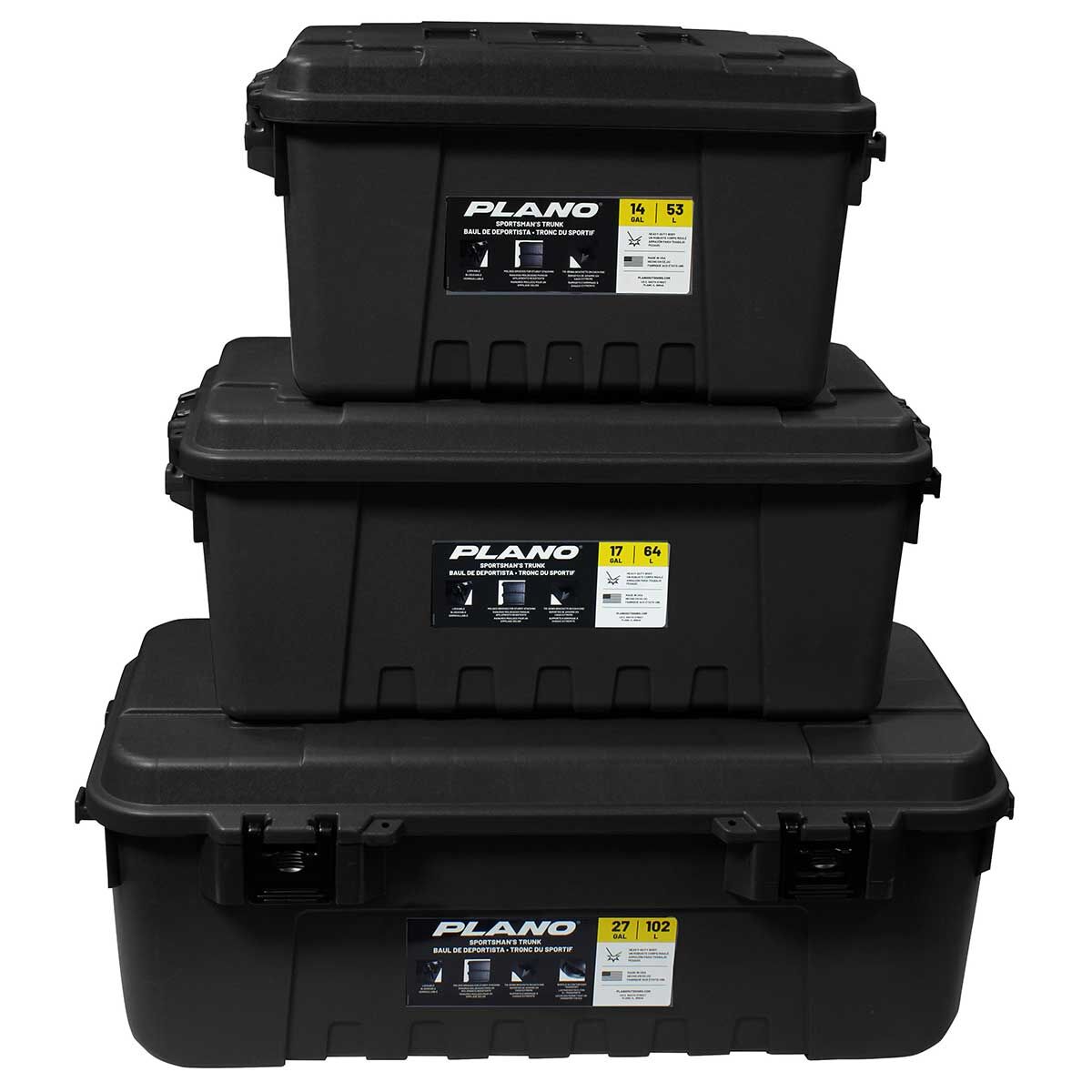 Plano® Sportsman Trunk SMALL 53L (Black) - NEO®