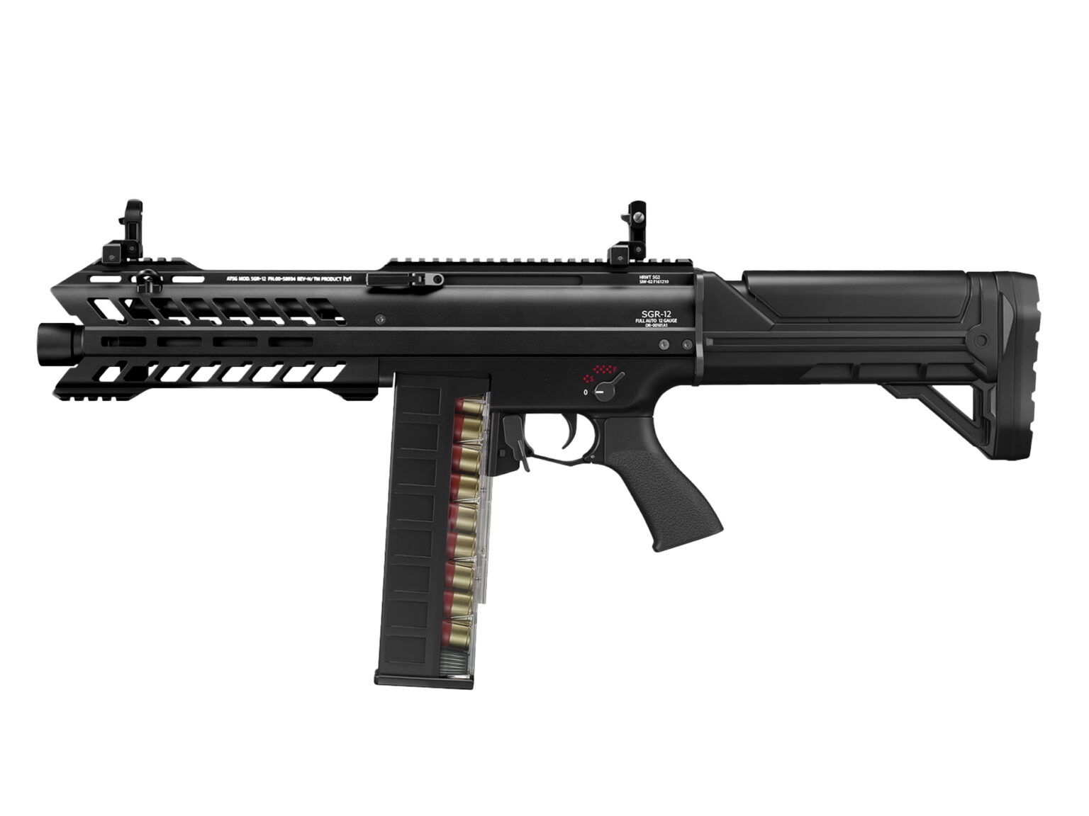 Tokyo Marui SGR-12 AEG Airsoft Shotgun (Black) - NEO®